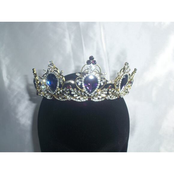 treasuresbyevius.etsy.com | Accessories | Purple Tiara Wedding Bridal ...